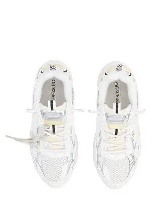 Off-White Be Right Back" Lace-up Sneakers - White