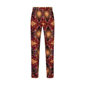 OHEMA OHENE Straight Leg African Print Trousers