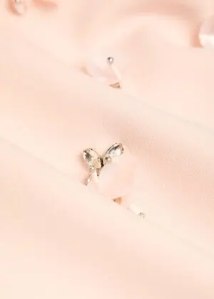 Simkhai Claudia Embellished Crepe Maxi Dress - Pink