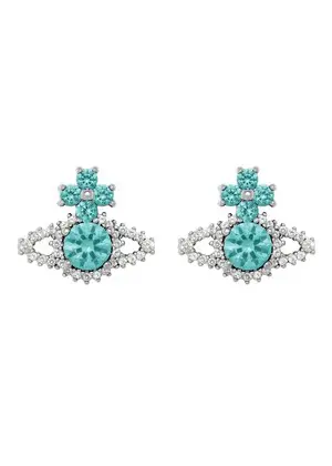 VIVIENNE WESTWOOD Valentina Crystal-embellished Orb Stud Earrings
