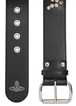 VIVIENNE WESTWOOD Studded Leather Belt