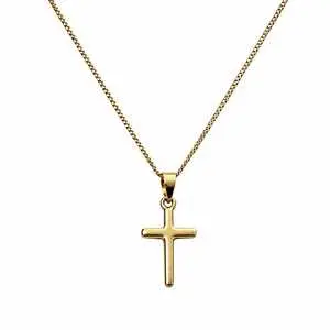 BY OZGE Divine Light Cross Plated Necklace - Gold