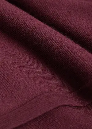Simkhai Vinna Layered Wool Polo Top
