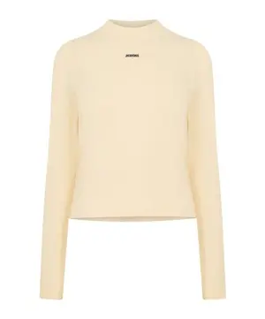 Jacquemus Long Sleeve Jacquard T-shirt