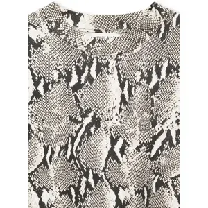 ANINE BING Miles Leopard Print Sweatshirt