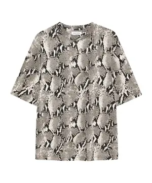 ANINE BING Anine Avi Tee Ld62 - Washed Python