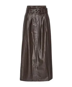 ROTATE BY BIRGER CHRISTENSEN Midi Skirt With Belt