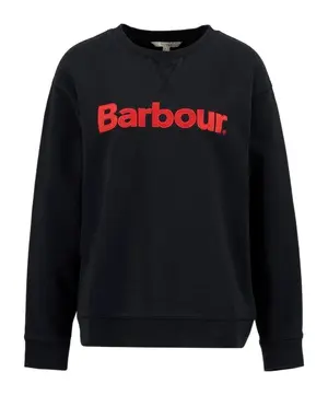 Barbour Logo Crewneck Sweatshirt - Black