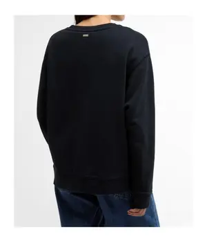 Barbour Logo Crewneck Sweatshirt - Black