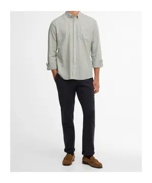 Barbour Nelson Striped Long-sleeved Tailored Shirt
