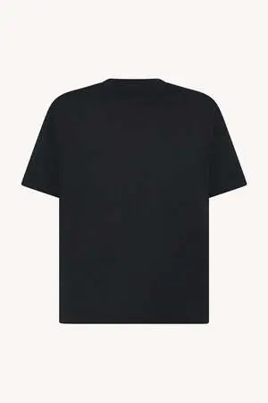 THE ROW Madoc Short-sleeve Crew-neck T-shirt - Black