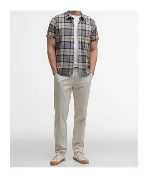 Barbour Plaid Short-sleeved Shirt