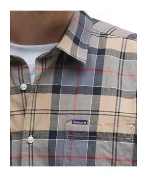 Barbour Plaid Short-sleeved Shirt