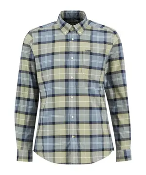 Barbour Lewis Check Shirt - Gray