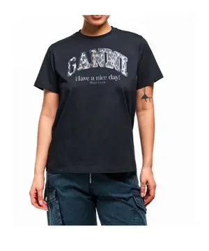 GANNI Graphic T-shirt