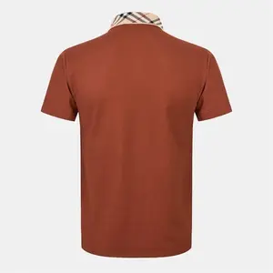 Burberry Check Cotton Cody Polo Shirt - Brown