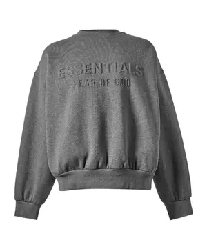 Fear Of God Fge Classic Crew Sn62 - Black