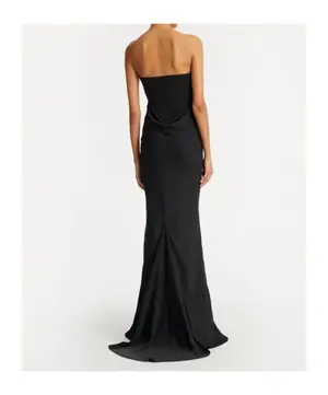 ROTATE BY BIRGER CHRISTENSEN Strapless Design Dress