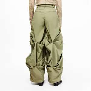 GANNI Ripstop Drpy Parachute Pants