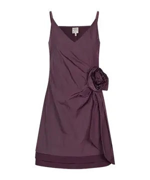 Baum Und Pferdgarten V-neck Embellished Dress