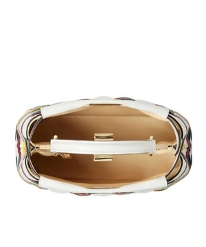 Fendi Peekaboo Mini Wave Calfskin Bag
