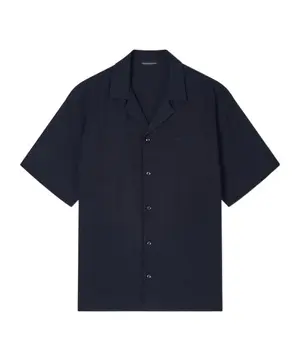 Emporio Armani Short Sleeve Shirt - Black