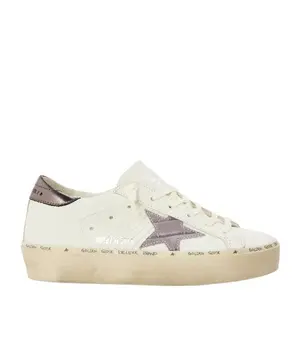 GOLDEN GOOSE Logo Low-top Sneakers - White