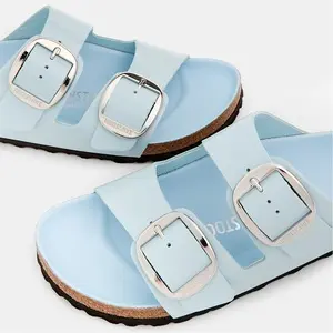BIRKENSTOCK Adjustable Double Buckle Slippers
