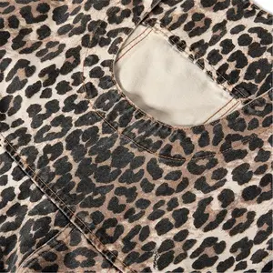 GANNI Sleeveless Leopard Print Dress