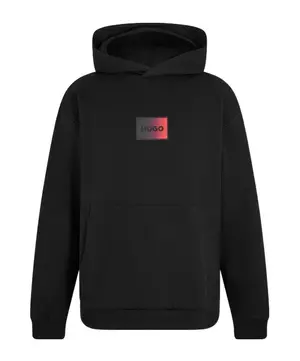 Hugo Boss Danohood Pullover Hoodie - Black