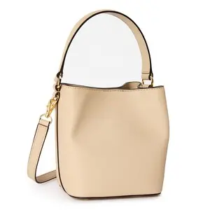 Ralph Lauren Reese Bucket Bag - Nude
