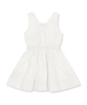 Burberry Sleeveless Dress With Check Detail