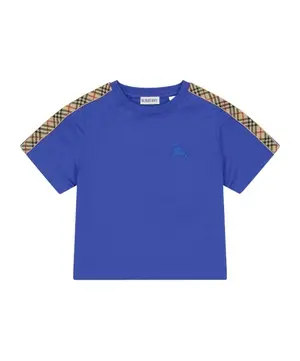 Burberry Logo Embroidered T-shirt