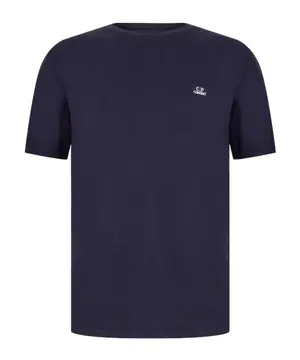 C.P. COMPANY Logo Crew Neck T-shirt - Black