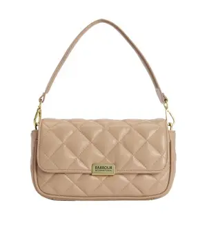 Barbour Quilted Mini Soho Crossbody Bag - Nude
