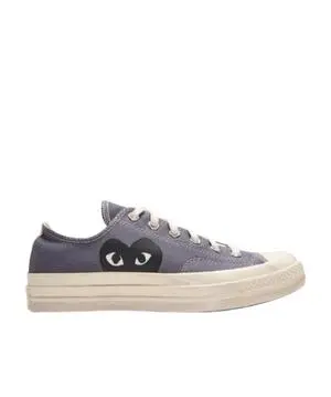 Play Comme Des Garcon Casual Lace-up Sneakers - Nude