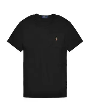 Polo Ralph Lauren Short-sleeved Round Collar T-shirt - Black
