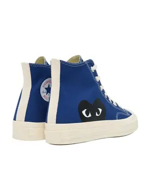 Play Comme Des Garcon Logo High-top Sneakers