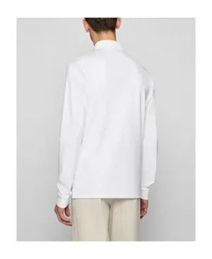 Hugo Boss Logo Long-sleeved Polo Shirt