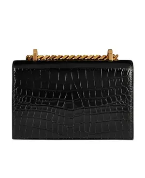 Alexander McQueen Jewel Knuckle-decorated Crossbody Bag