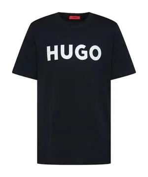 Hugo Boss Navy Blue Logo Short-sleeved T-shirt
