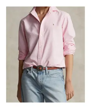 Polo Ralph Lauren Logo Embroidered Long-sleeve Shirt