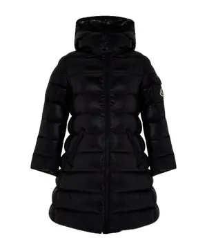 Moncler Detachable Hood Down Jacket - Black