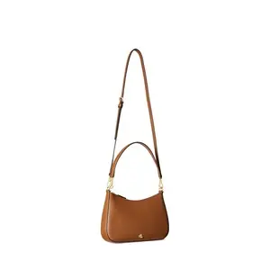 Ralph Lauren Danni Leather Shoulder Bag