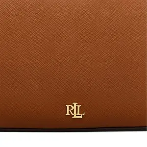 Ralph Lauren Danni Leather Shoulder Bag