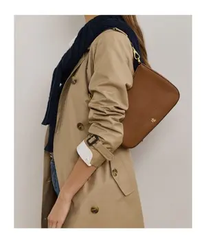 Ralph Lauren Danni Leather Shoulder Bag