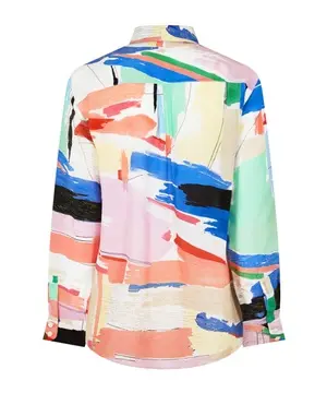 Marella Goccia Abstract Print Blouse