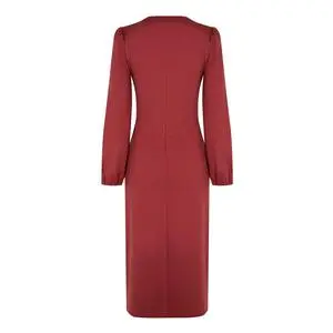 Max Mara Febe Jersey Belted Midi Dress