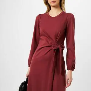Max Mara Febe Jersey Belted Midi Dress