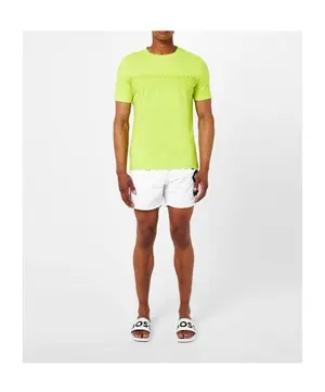 Hugo Boss Quick-drying Shorts With Elastic Waistband And Logo